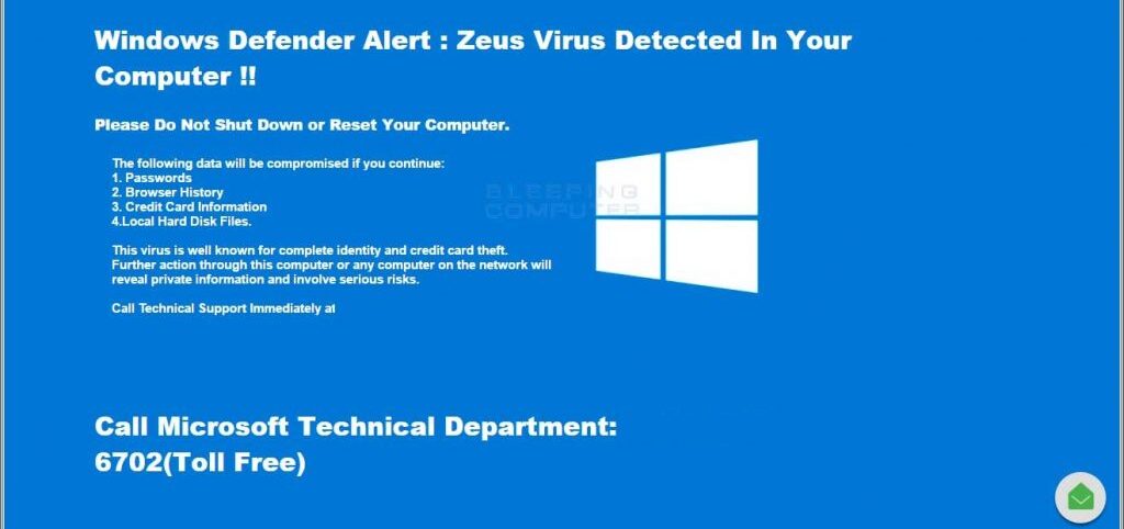 Spot the Scam: Pop Ups Posing as Windows Updates or Viruses - Be ...
